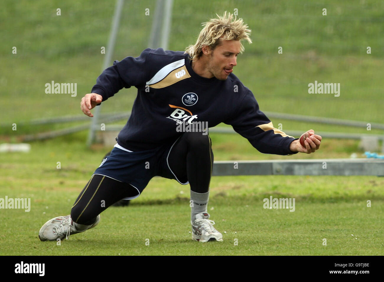 Cricket - Second Eleven Friendly - Essex v Surrey - Garon Park Stock ...