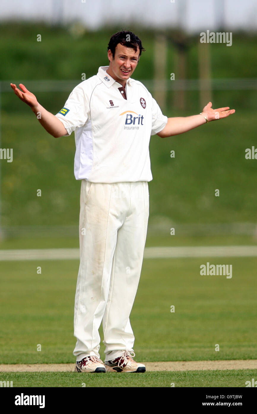 Cricket - Second Eleven Friendly - Essex v Surrey - Garon Park Stock ...