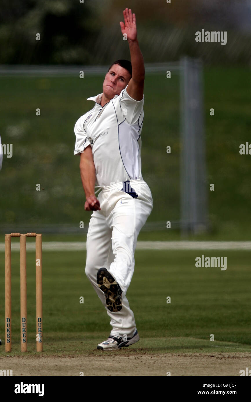 Cricket - Second Eleven Friendly - Essex v Surrey - Garon Park Stock ...