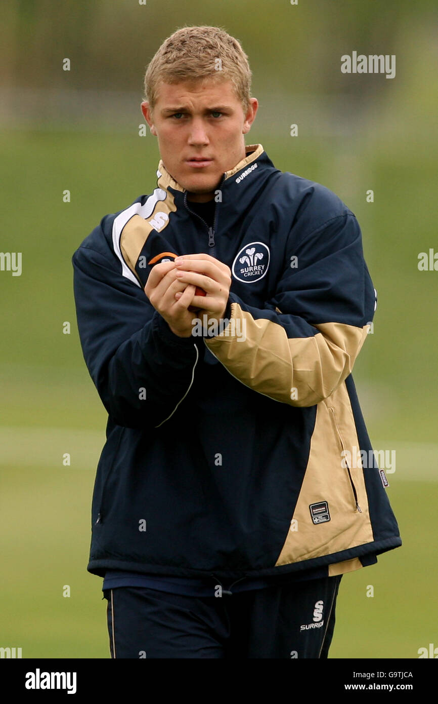 Cricket - Second Eleven Friendly - Essex v Surrey - Garon Park. Rory ...