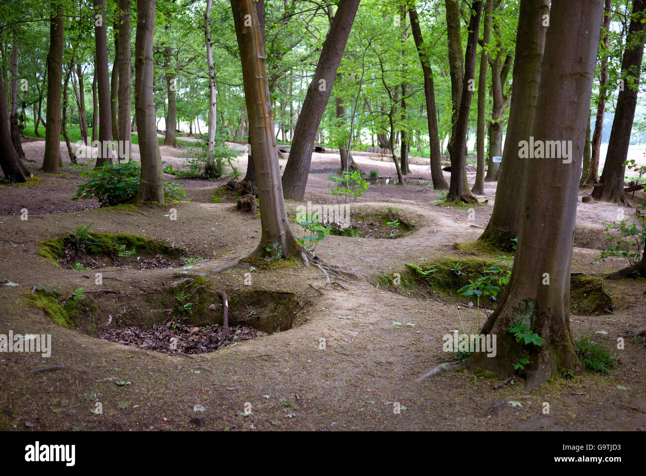 Shell craters hi-res stock photography and images - Alamy
