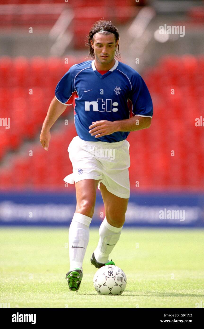 Soccer - Friendly - FC Copenhagen v Rangers. Lorenzo Amoruso, Rangers ...