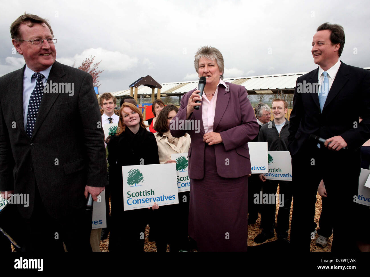 Former scottish tory leader hi-res stock photography and images - Alamy