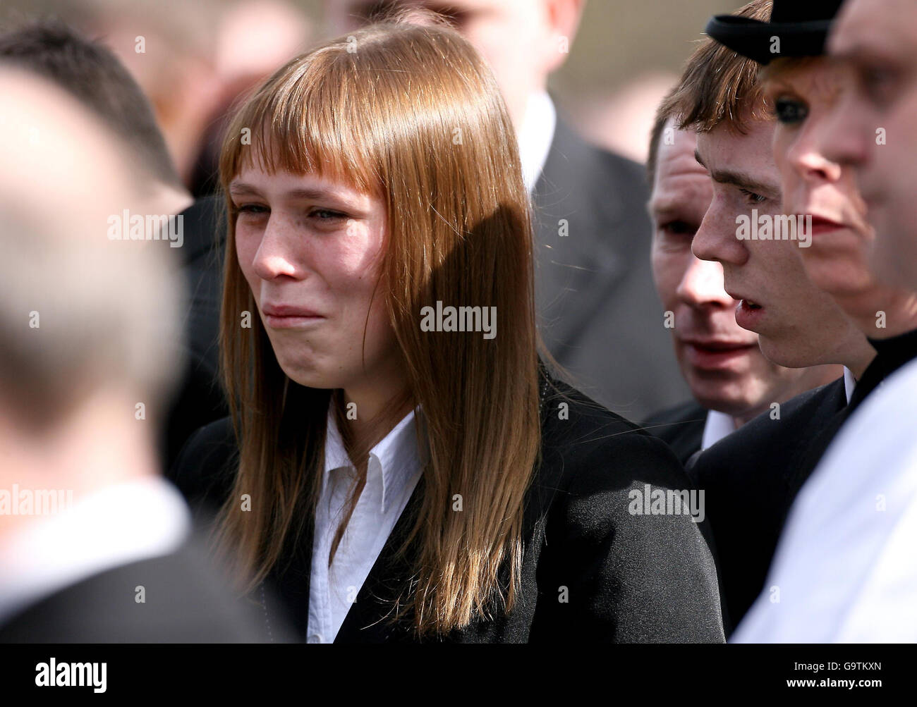 Casey Leigh Mullen funeral Stock Photo - Alamy