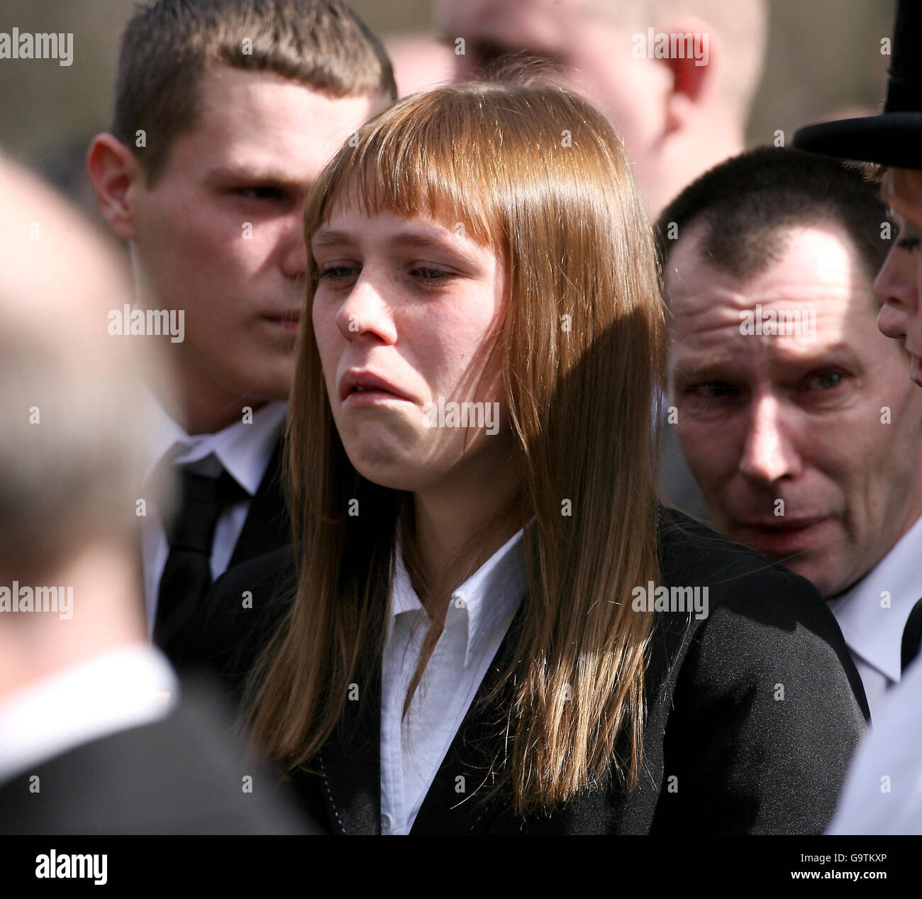 Casey Leigh Mullen funeral Stock Photo - Alamy