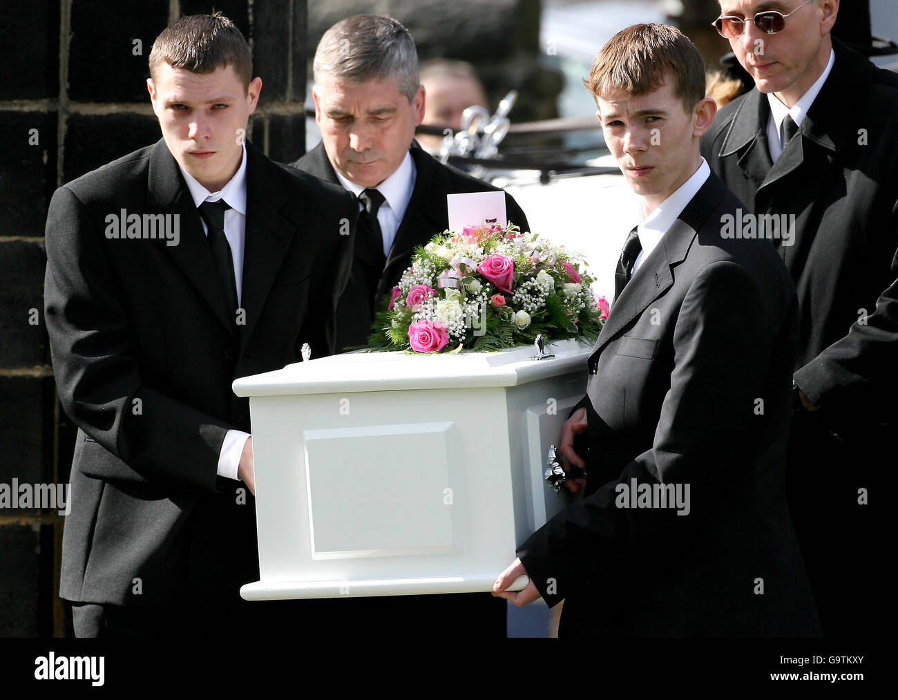Casey Leigh Mullen funeral Stock Photo - Alamy