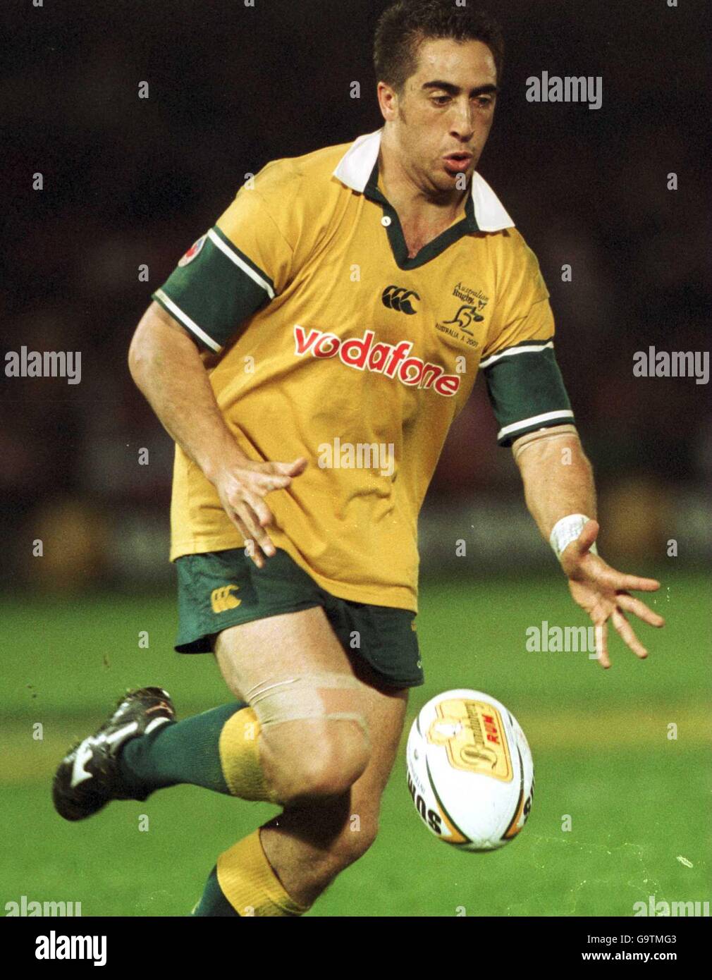 Australia as manuel edmonds against the british lions hi-res stock ...