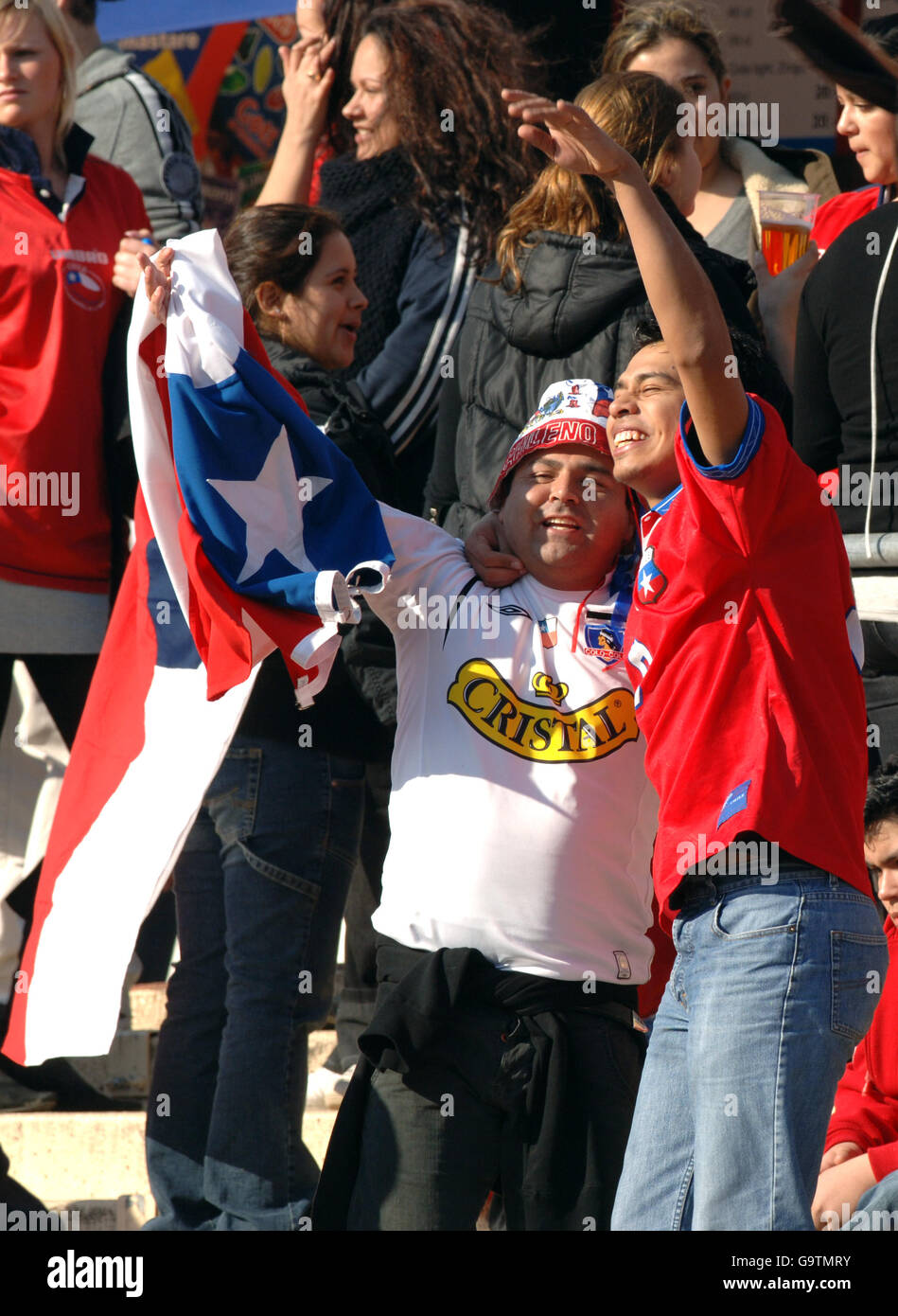 Soccer international friendly chile v brazil ullevi stadium hi-res ...