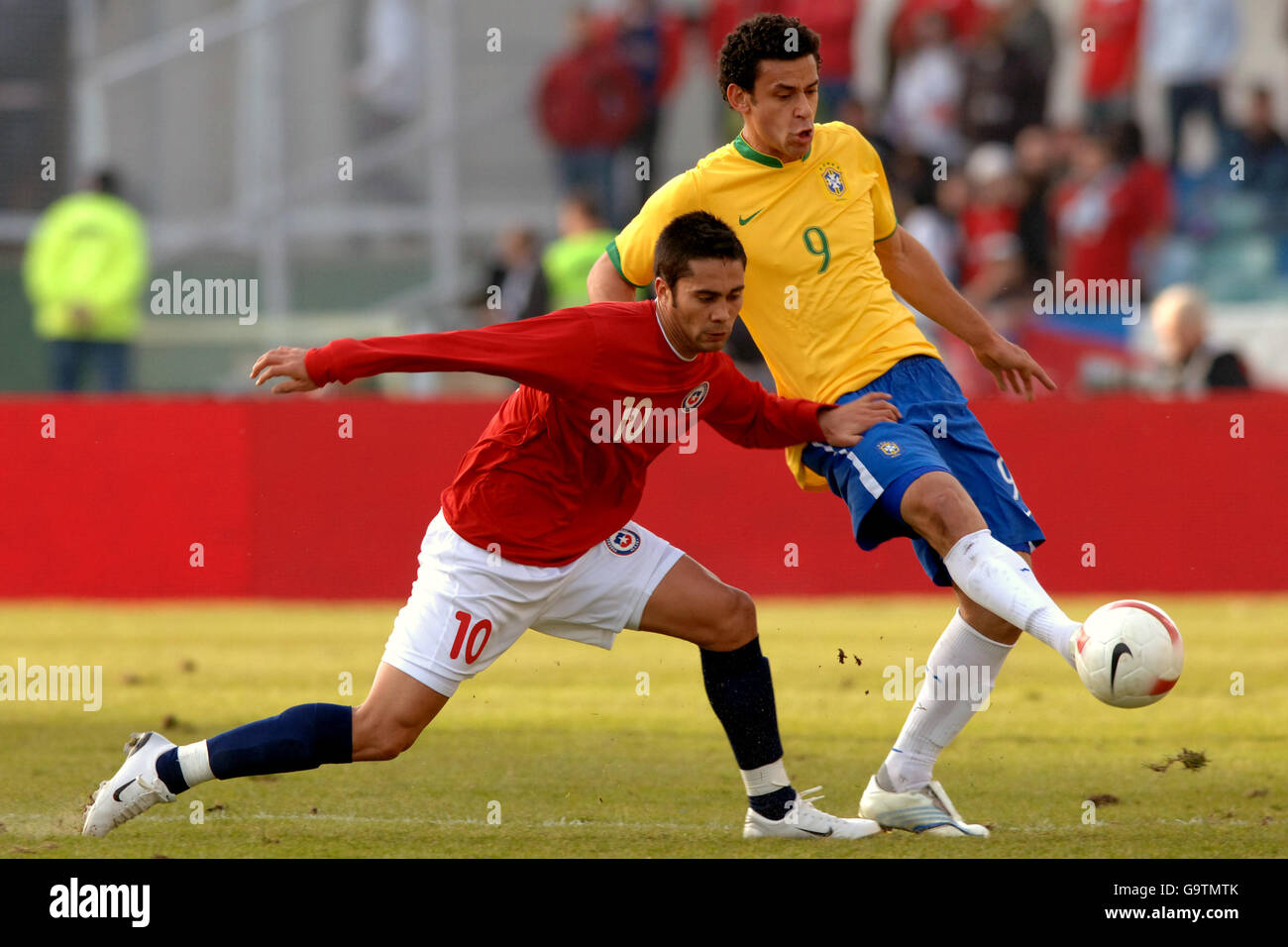 Soccer - International Friendly - Chile v Brazil - Ullevi Stadium Stock ...