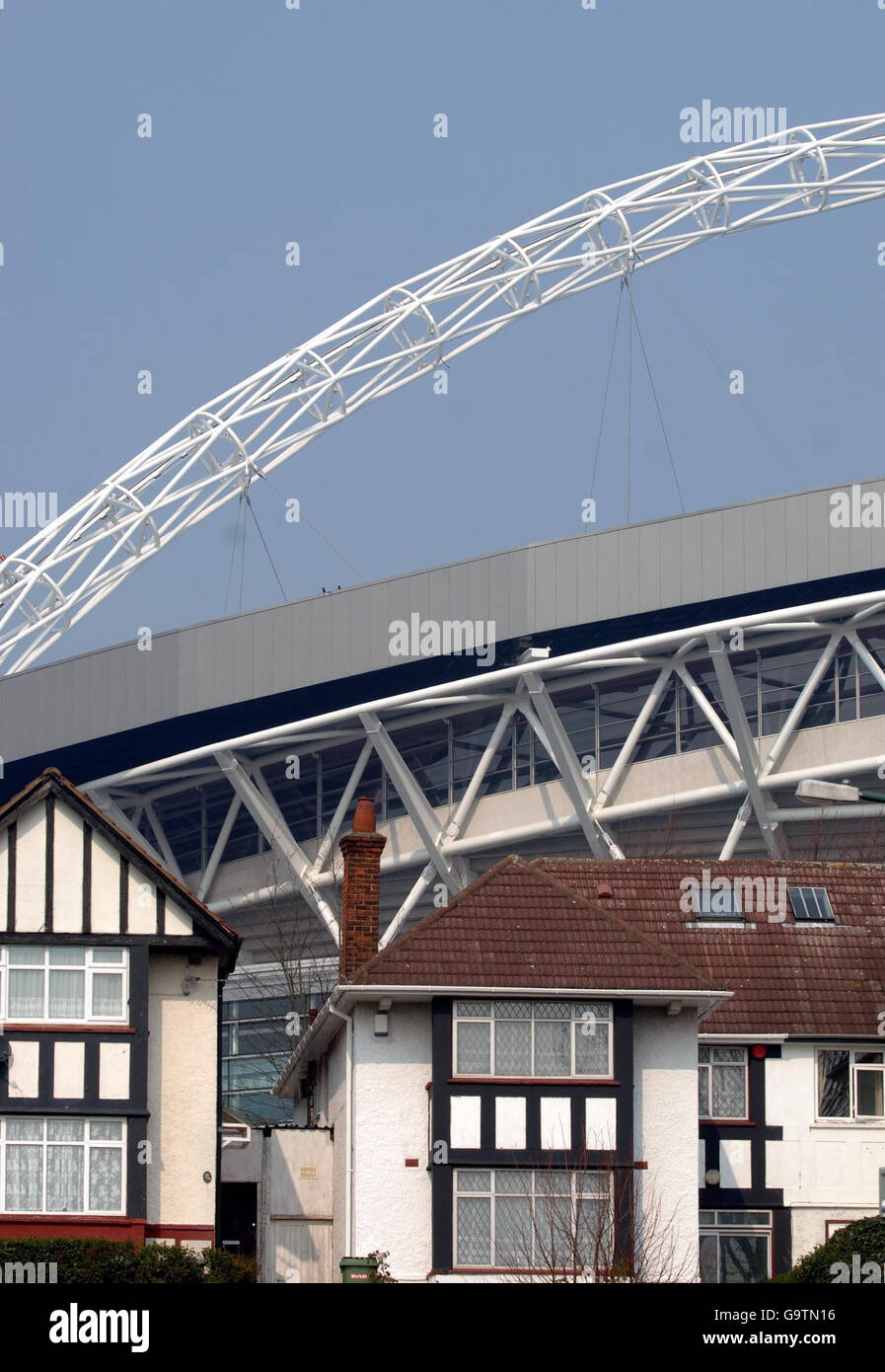 Soccer - Wembley Stadium - London. A general view of Wembley Stadium ...