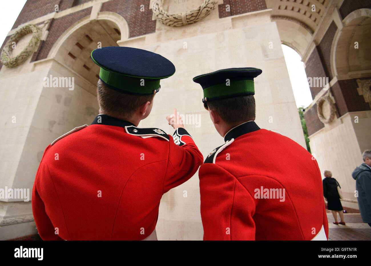 Pillars of names hi-res stock photography and images - Alamy