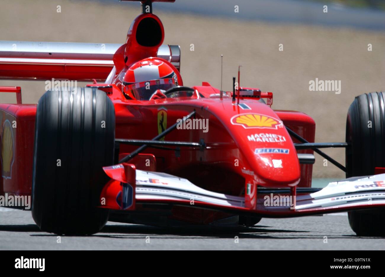 Formula One Motor Racing - French Grand Prix - Practice. Ferrari's ...