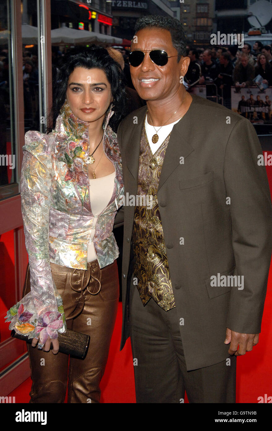 Jermaine jackson and wife hi-res stock photography and images - Alamy