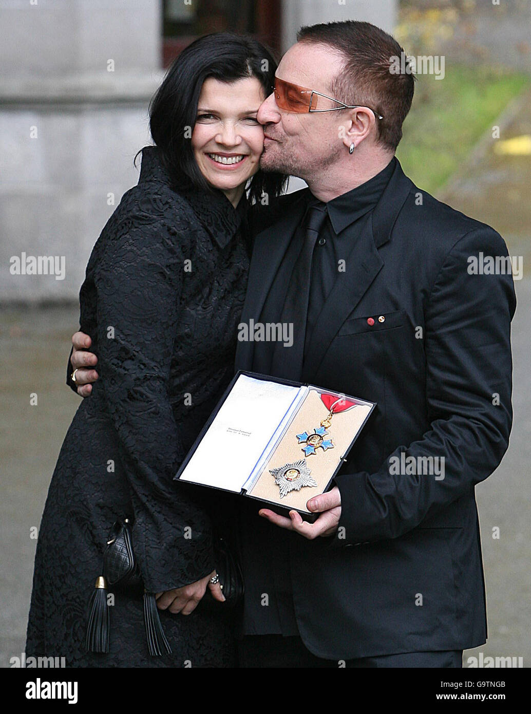 Bono Receives Honorary Knighthood High Resolution Stock Photography and ...
