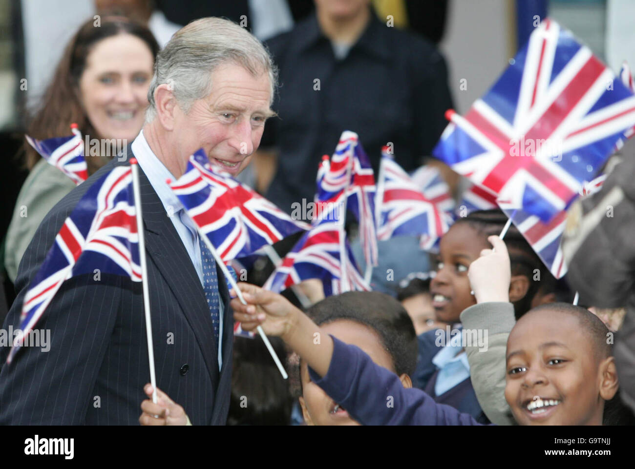 Britain's Prince Charles, the Prince of Wales, during a visit to ...
