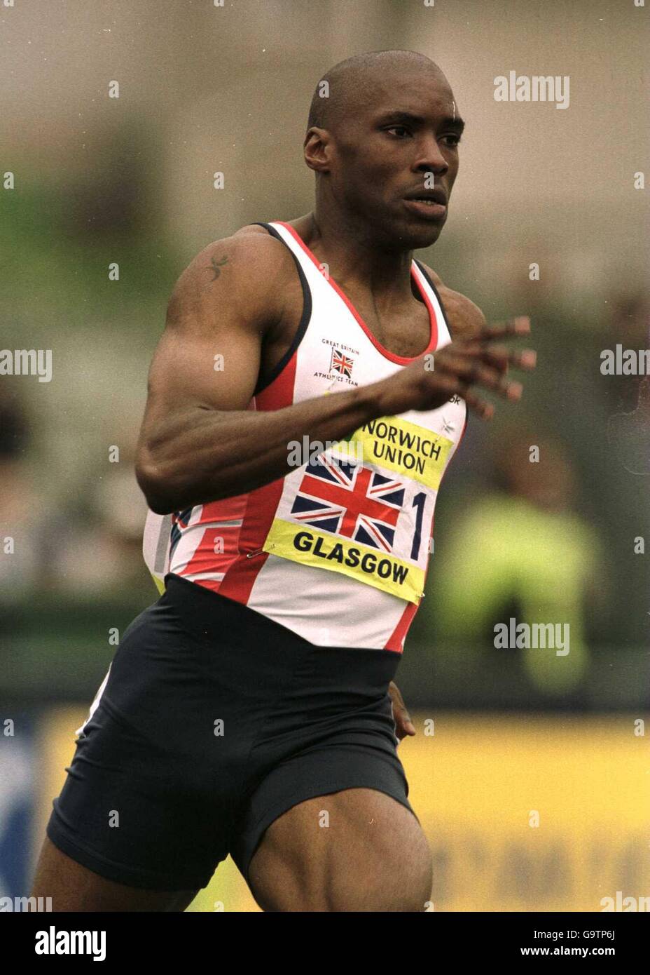 Athletics norwich union challenge glasgow hi-res stock photography and ...