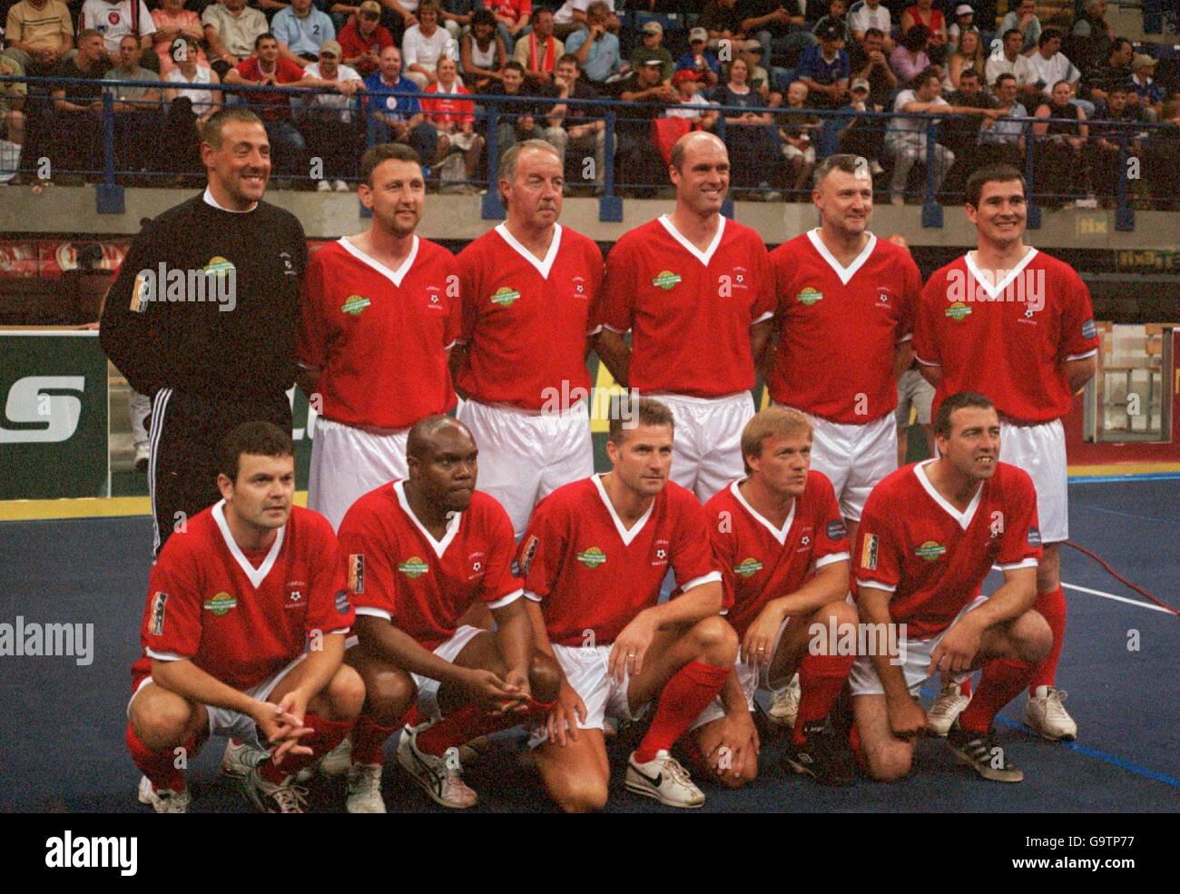 Nottingham Forest old boys Steve Sutton, Frank Clark, Johnny Metgod ...