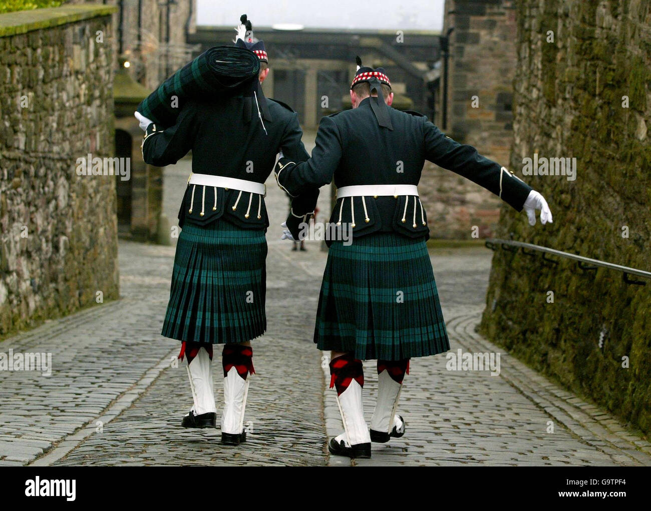 New kilts for Royal Regiments of Scotland Stock Photo - Alamy