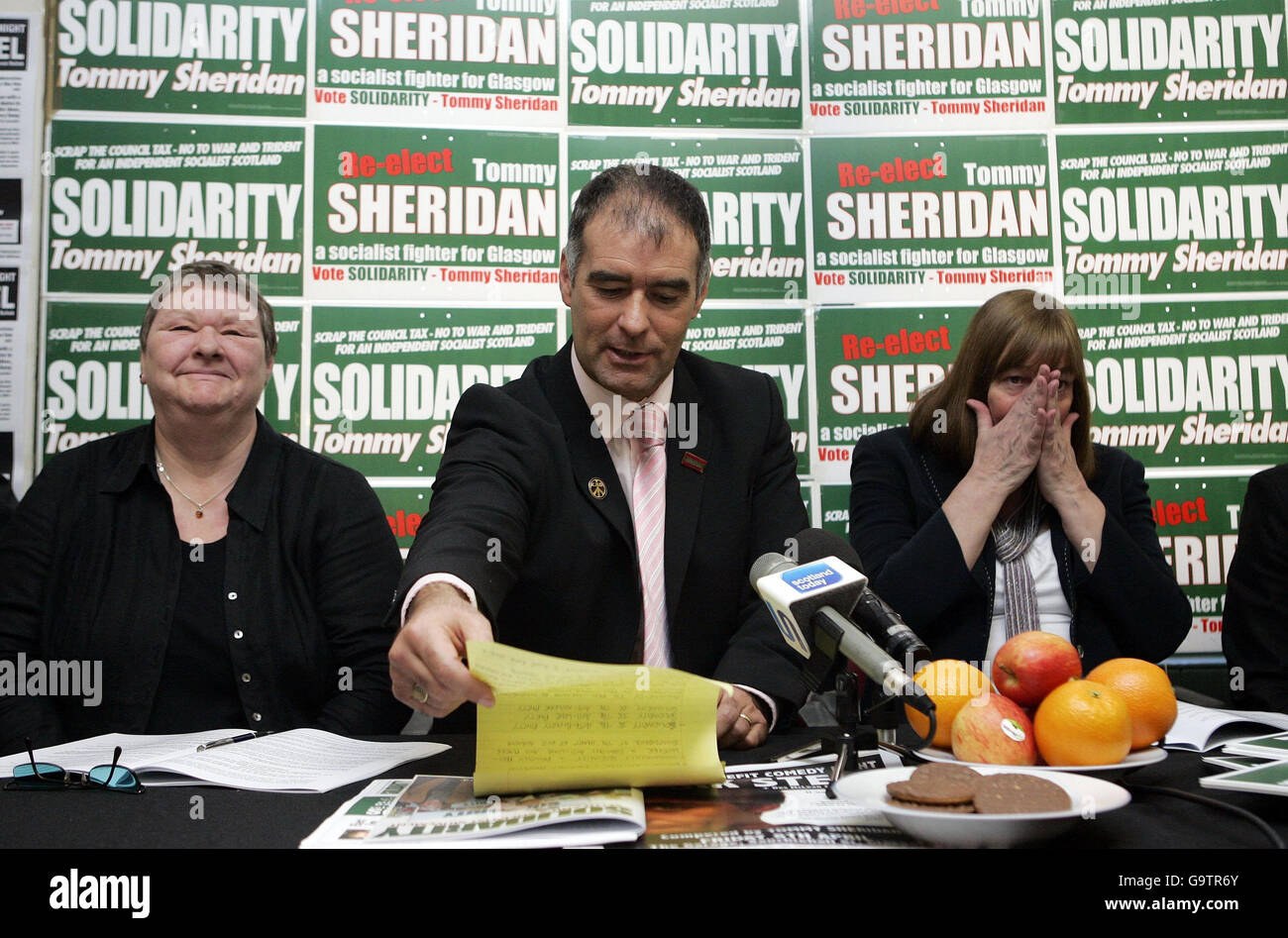 Solidarity party launch manifesto Stock Photo - Alamy
