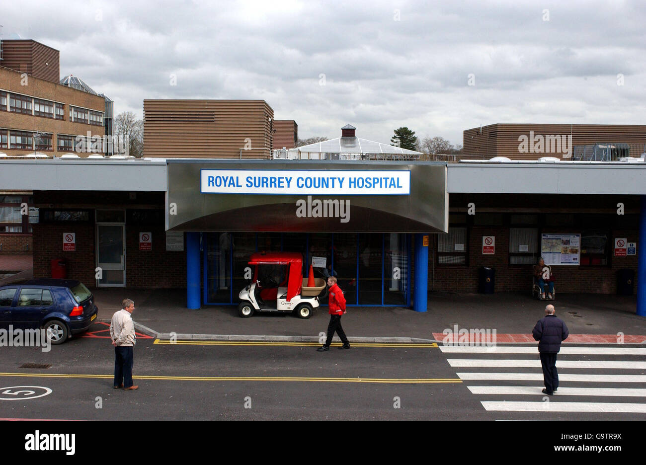 Royal surrey hospital general view hi-res stock photography and images ...