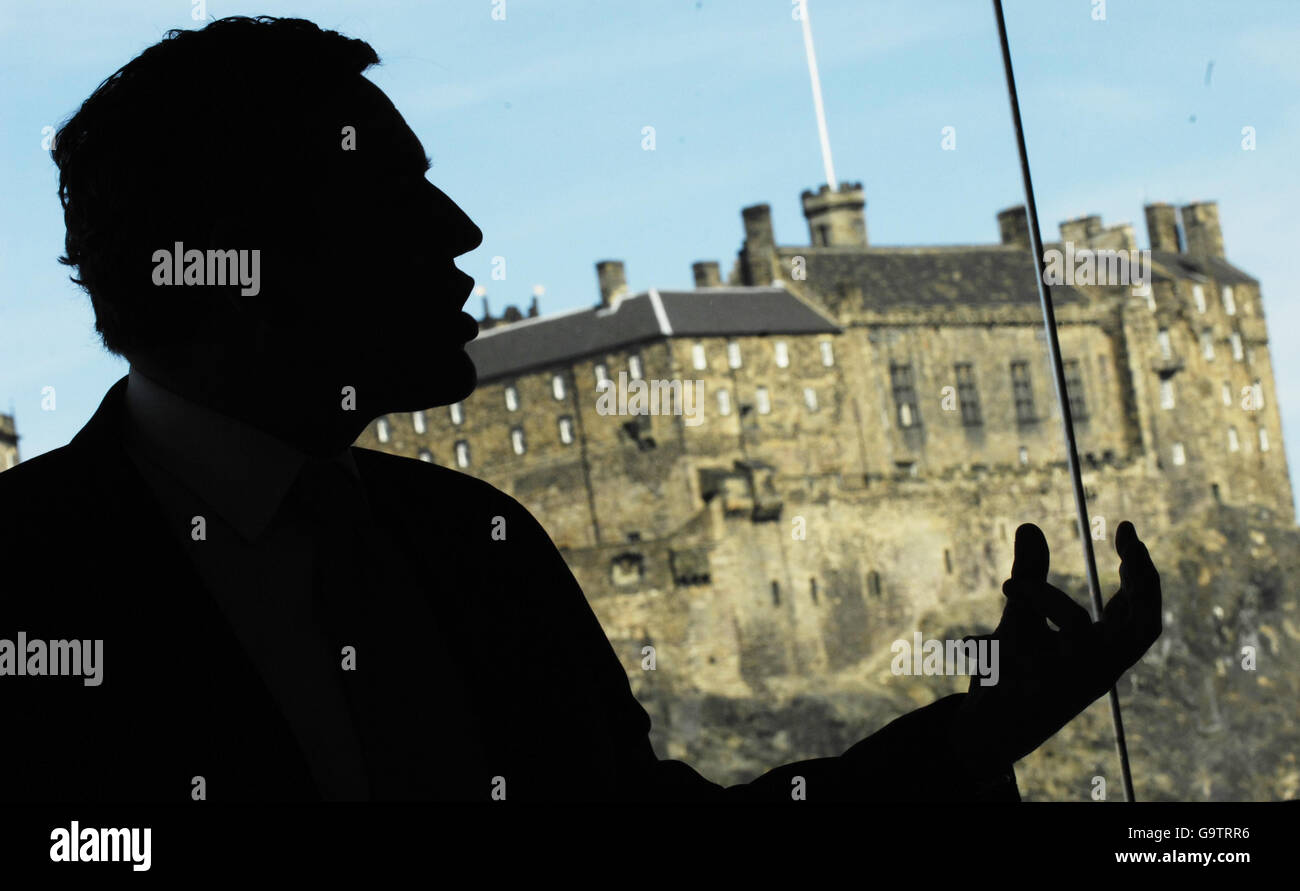 Gordon Brown in Scotland Stock Photo - Alamy
