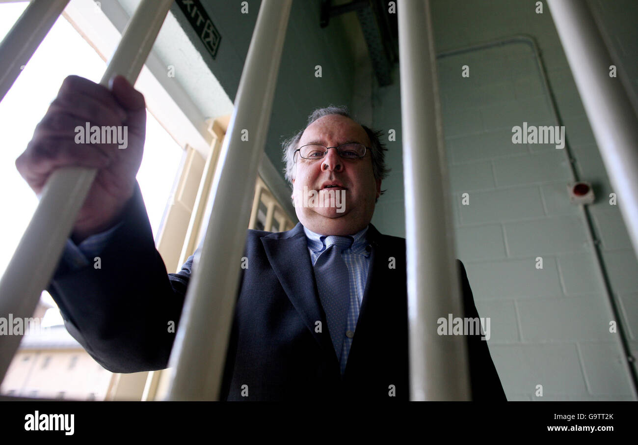 Lord falconer at highdown prison hi-res stock photography and images ...