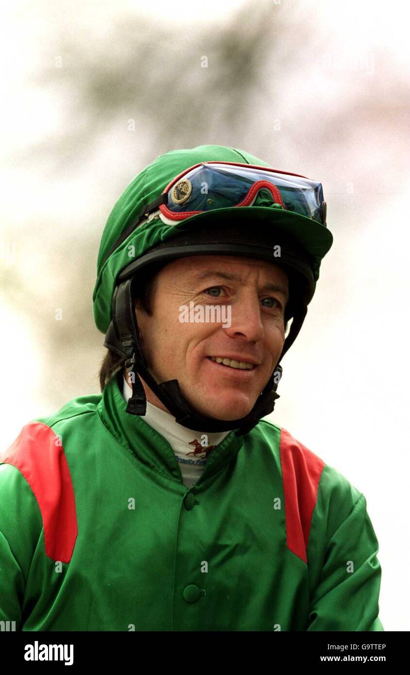 Horse racing headshot keiren fallon jockey horseracing horse racing hi-res stock photography and ...