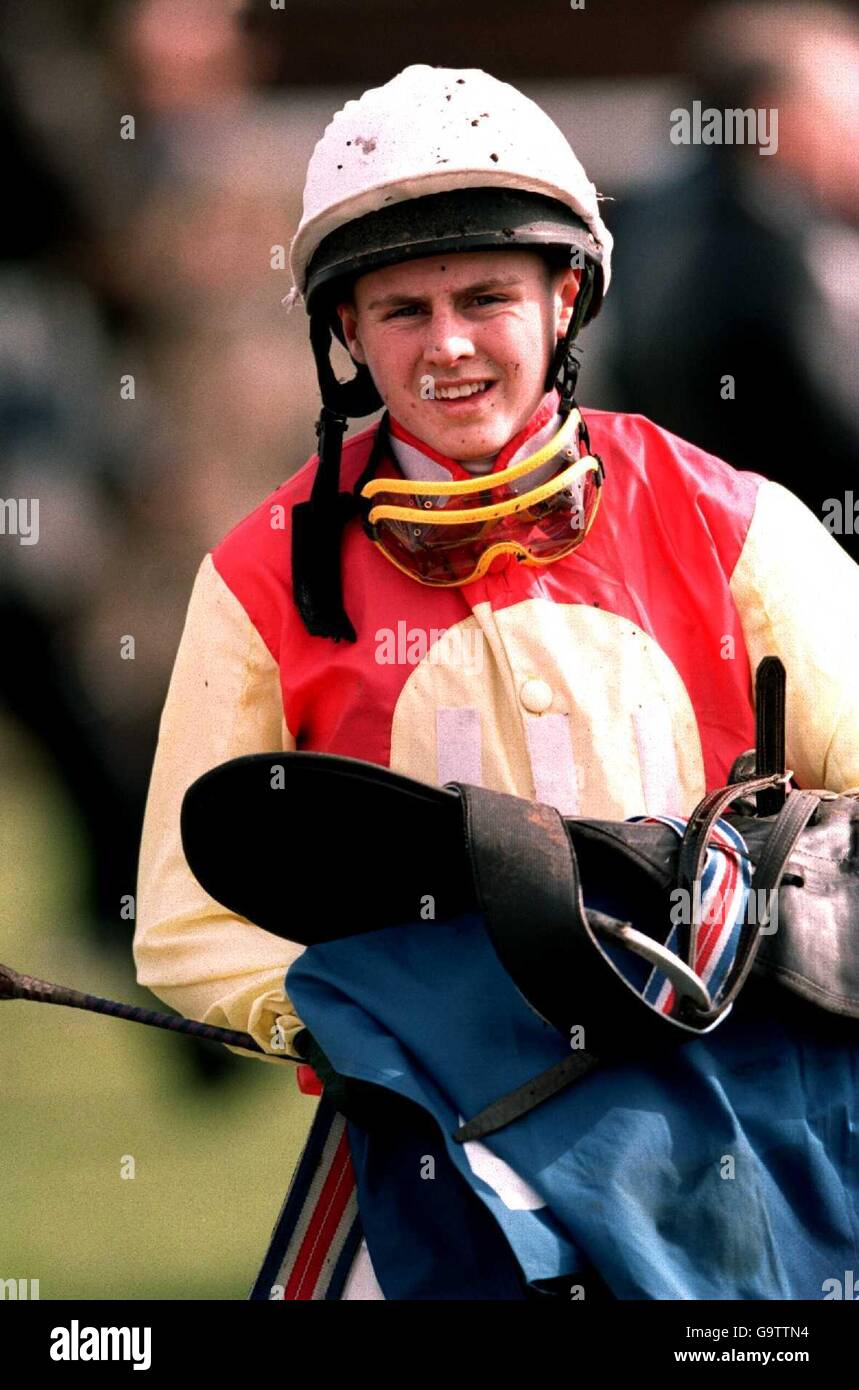 Horse Racing, Pontefract Races. Tim Hamilton Stock Photo - Alamy