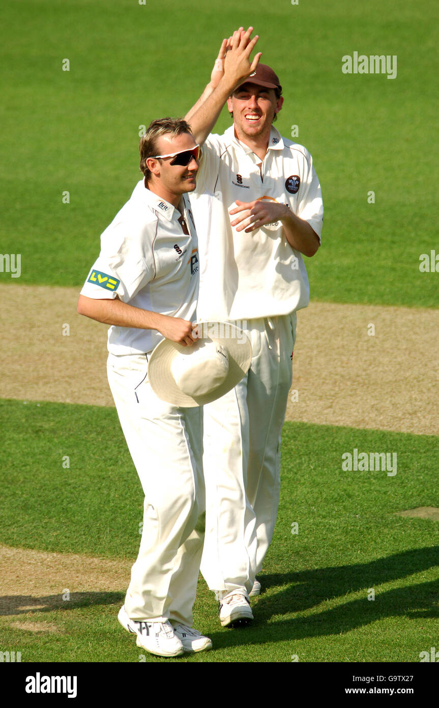 Surreys chris schofield during match against bradford leeds ucces hi ...