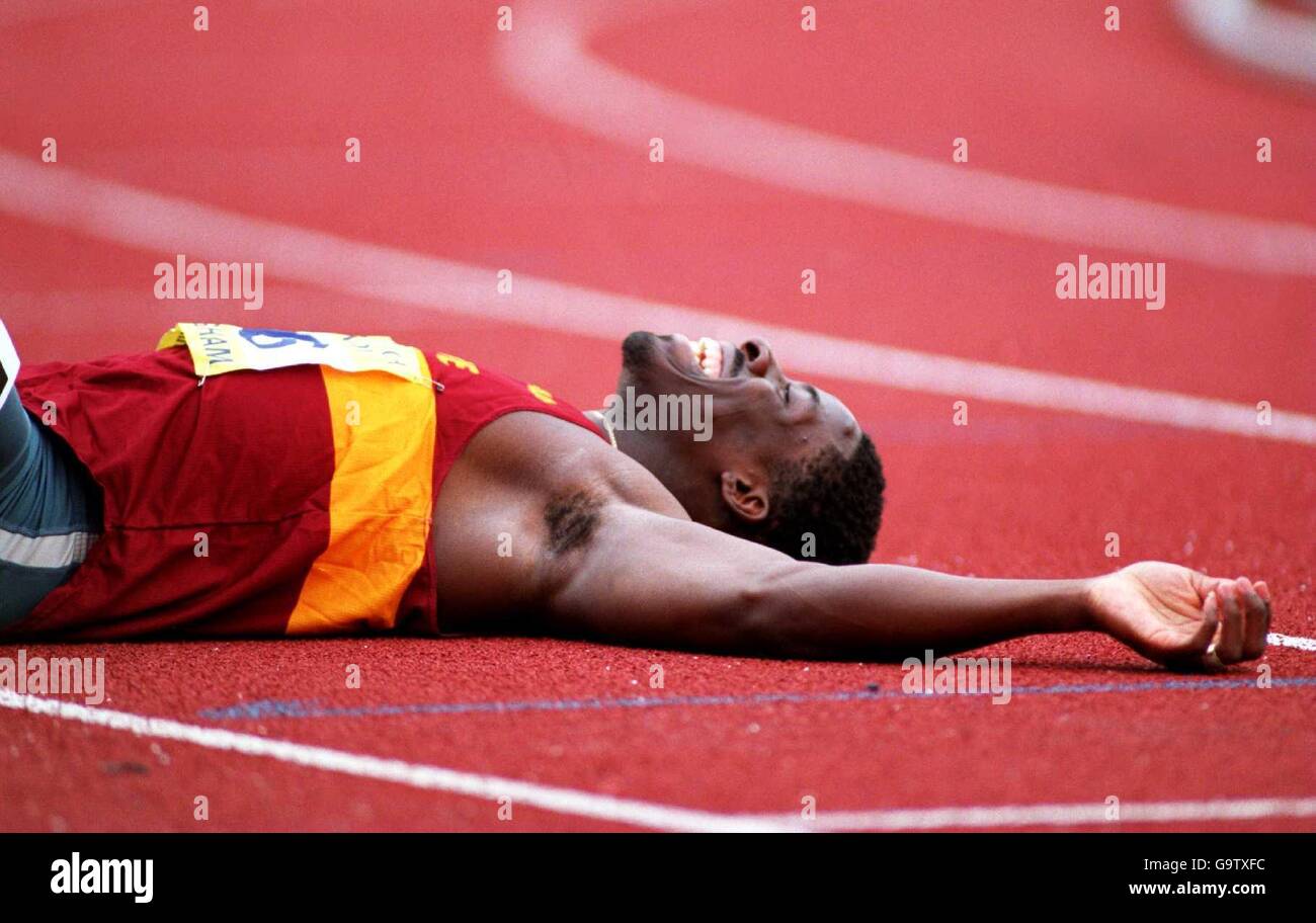 Athletics - Norwich Union World Trials and AAA Championships Stock ...