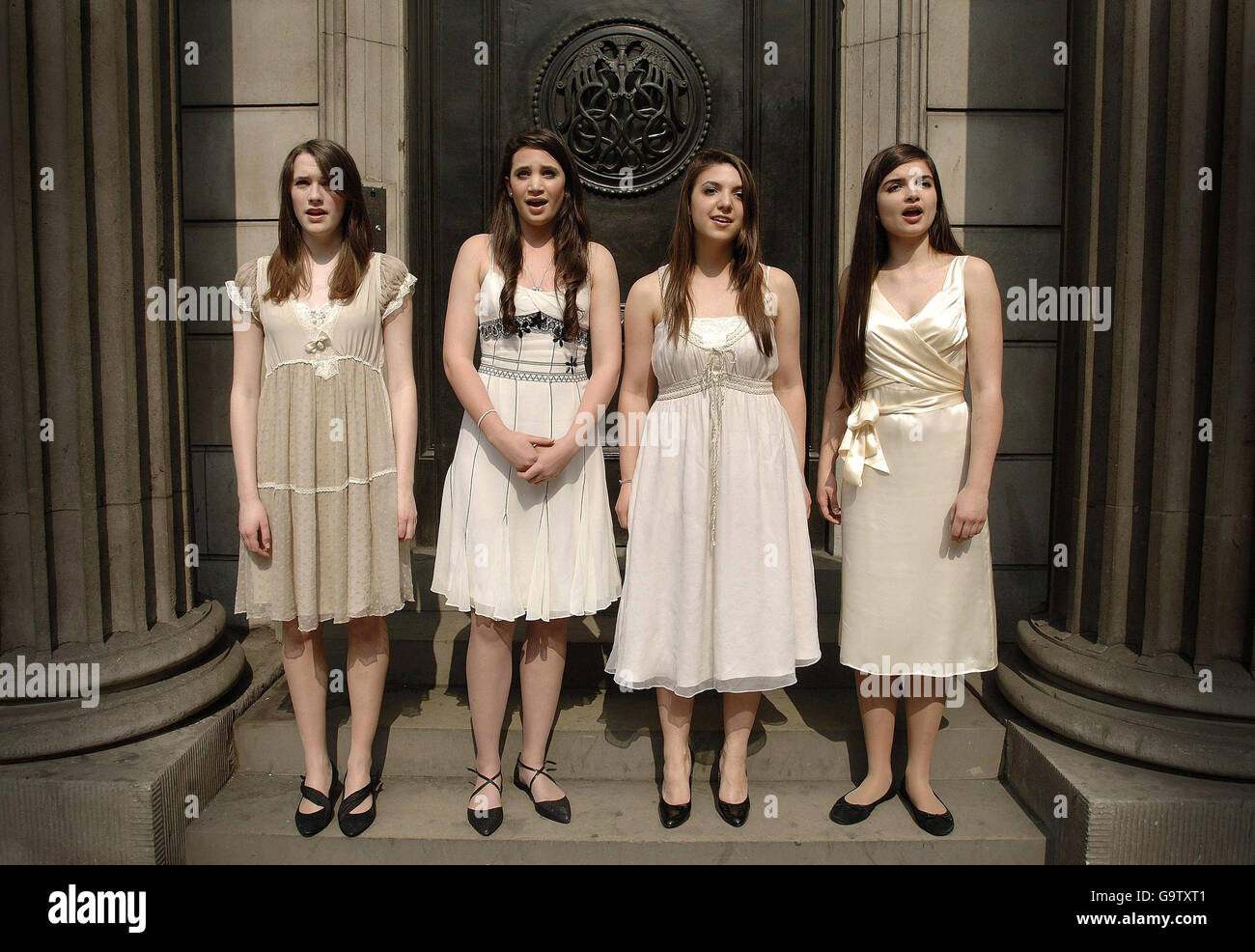 All Angels photocall - London Stock Photo - Alamy