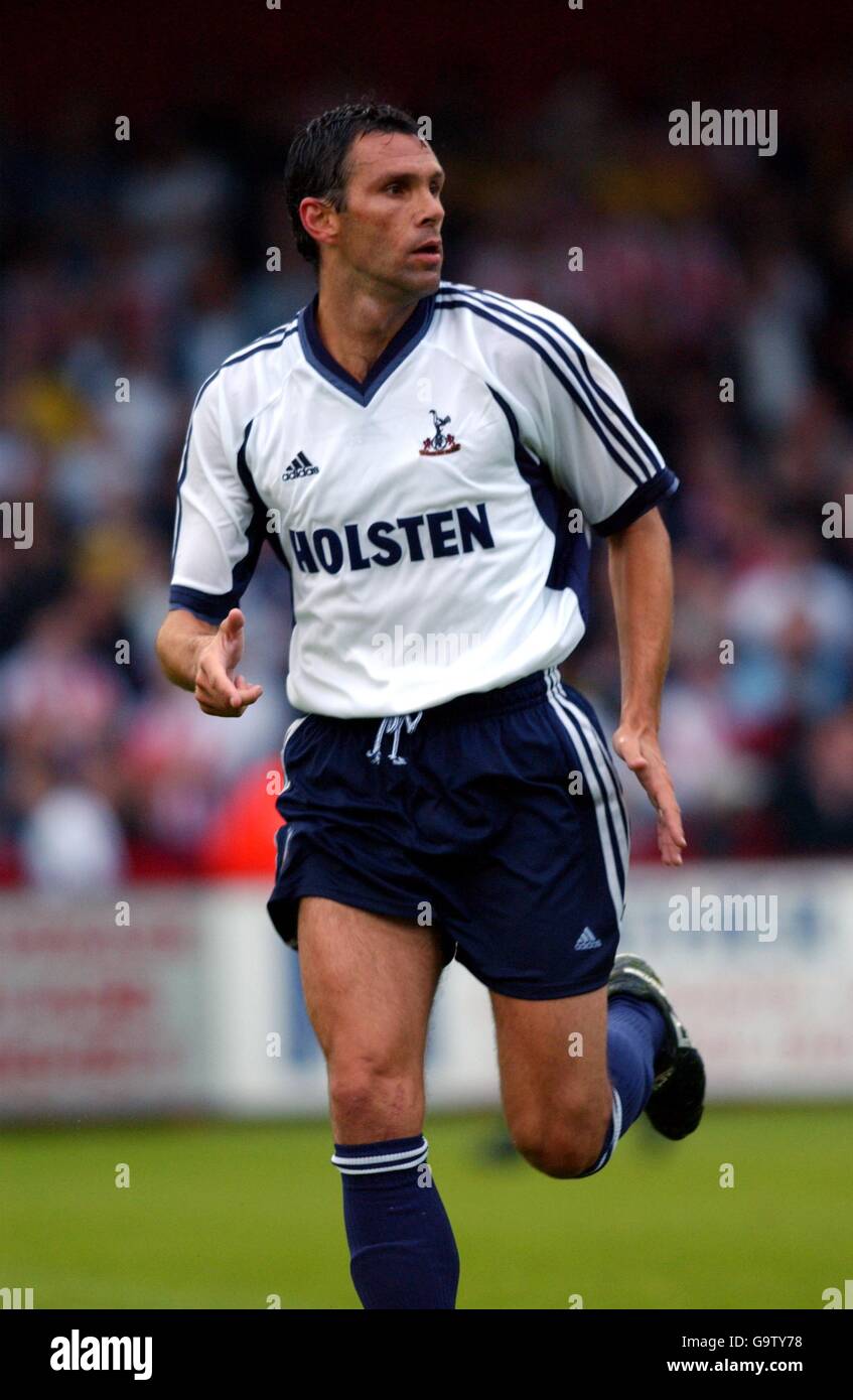 Soccer - Friendly - Stevenage Borough v Tottenham Hotspur Stock Photo ...