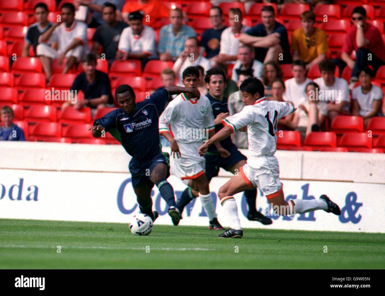 Soccer - Indian Tour of England - Nottingham Forest v India Stock Photo ...