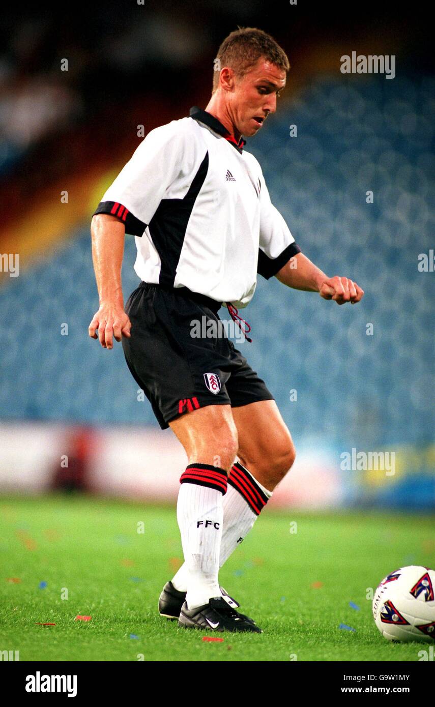 Soccer - Friendly - Crystal Palace v Fulham. Lee Clark, Fulham Stock ...