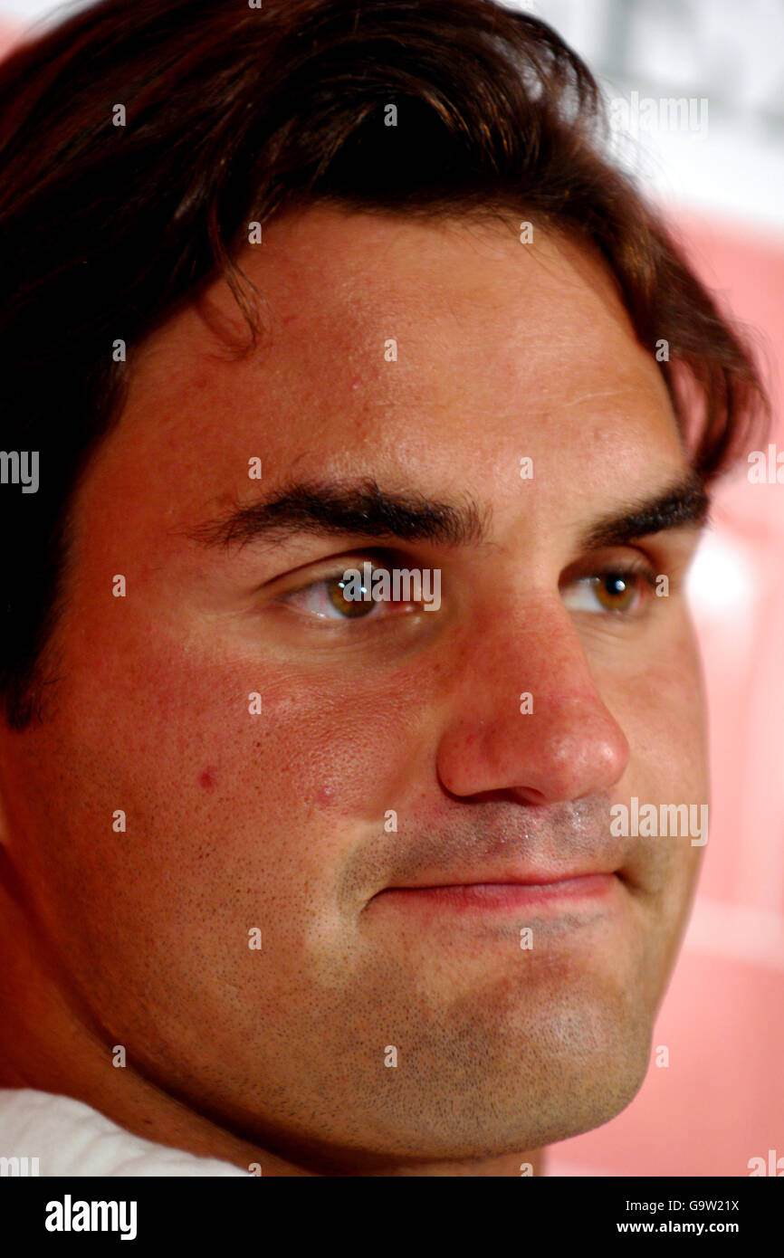 Roger Federer Portrait High Resolution Stock Photography and Images - Alamy