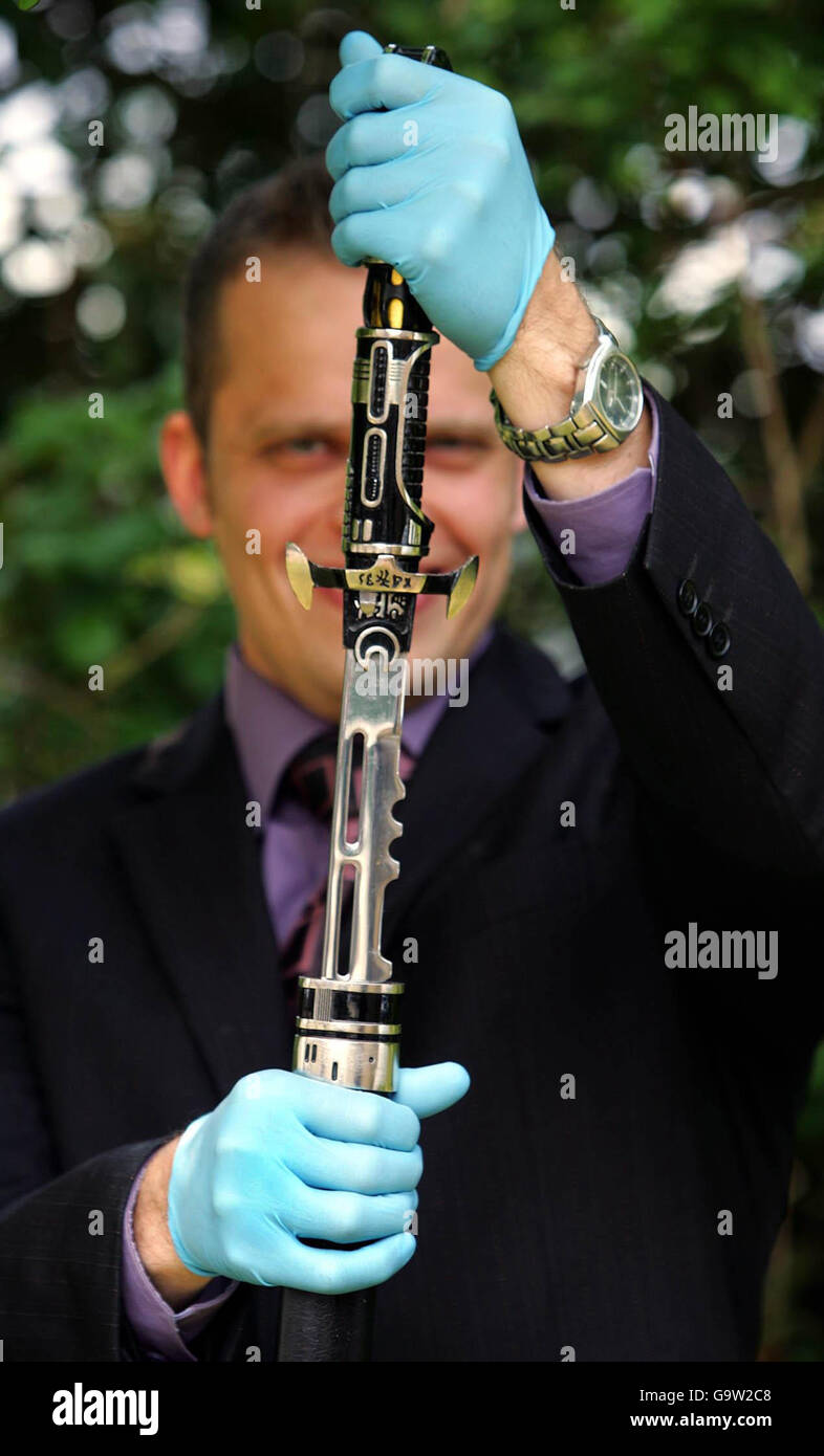 Samurai sword attack court case Stock Photo - Alamy