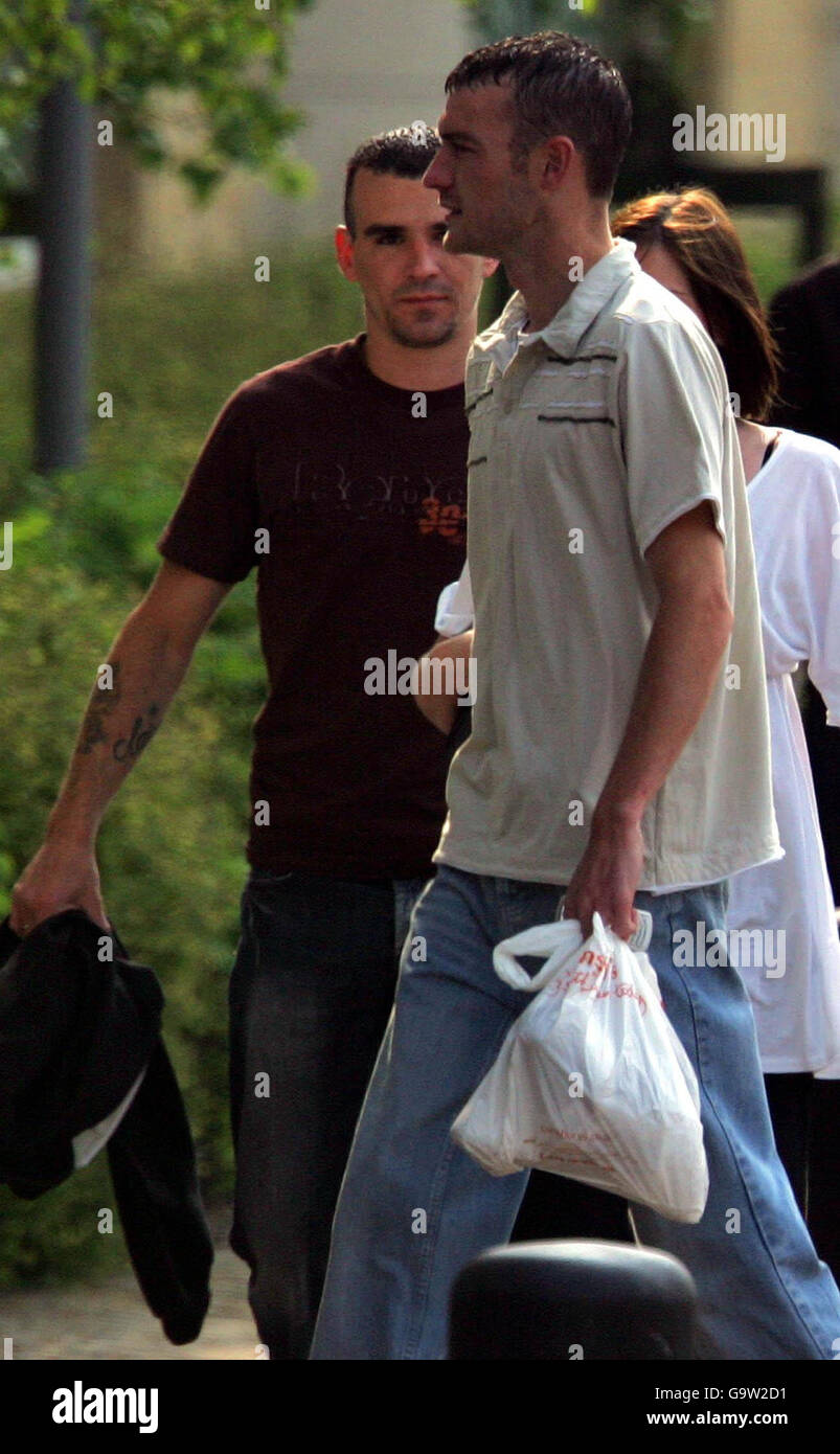 James Samson (right) outside Bournemouth Crown Court, who pleaded ...