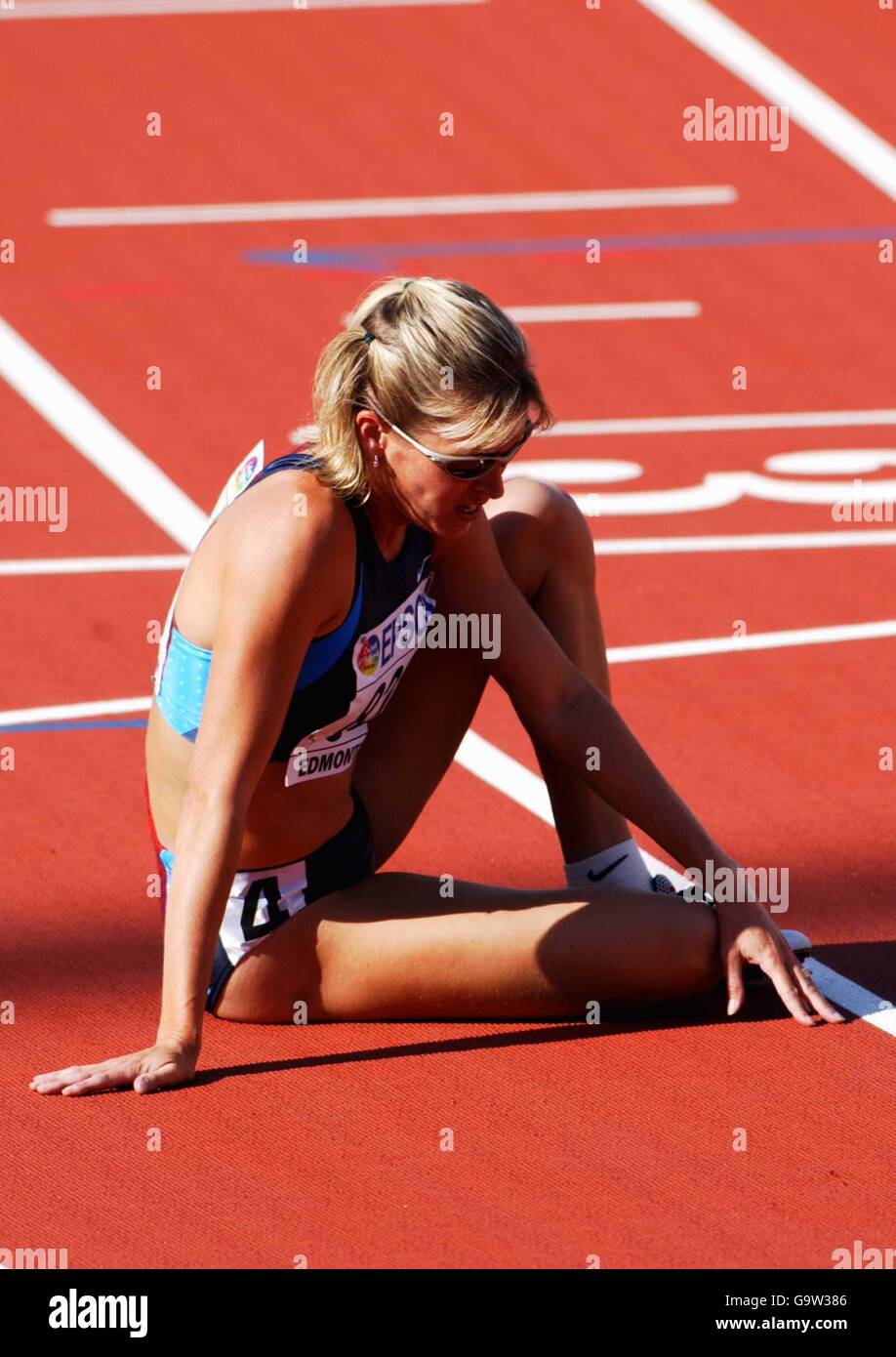 Athletics - IAAF World Championships - Edmonton. Suzy Favor-Hamilton ...