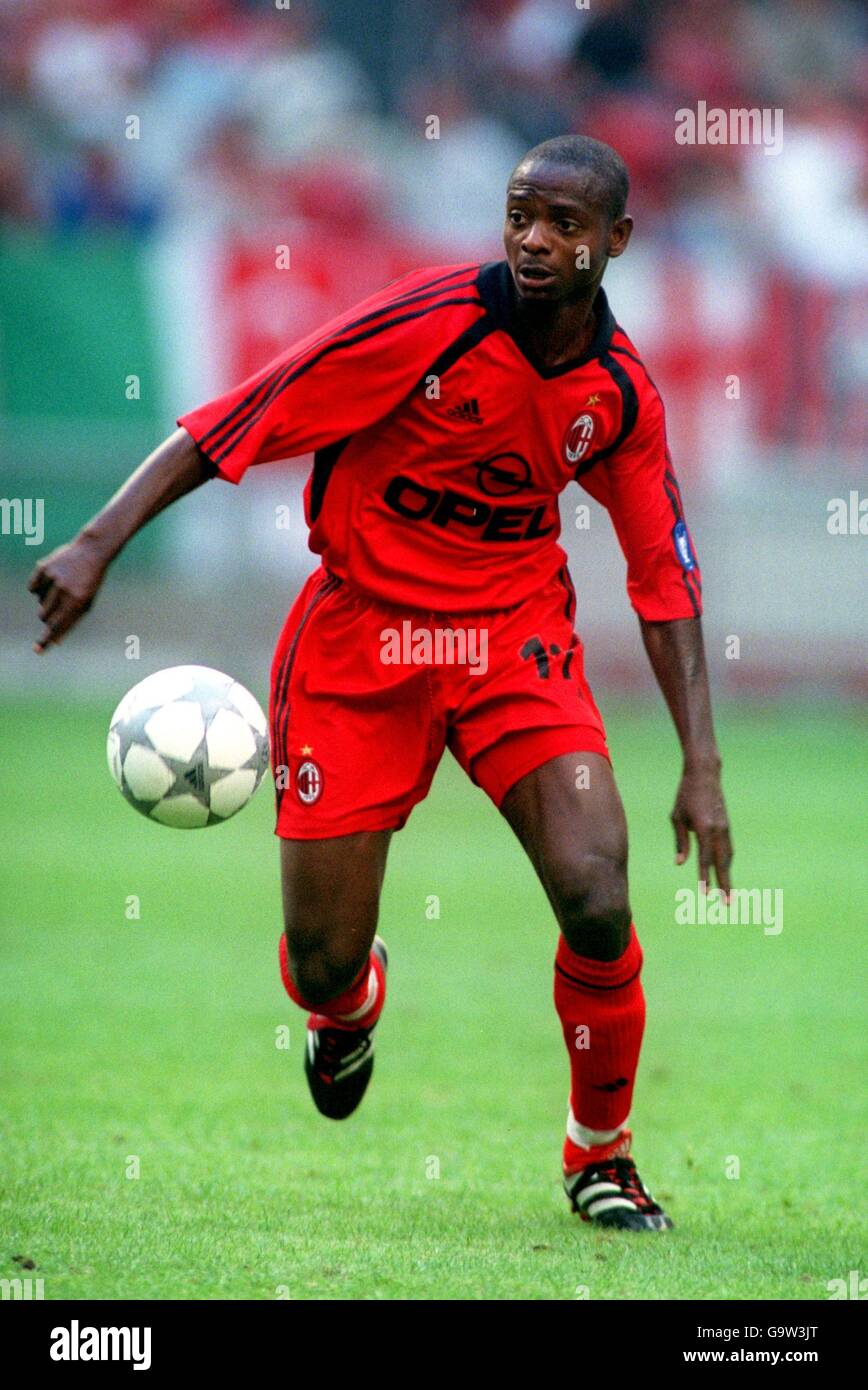 Soccer - Amsterdam Tournament - Valencia v AC Milan. Mohammed Aliyu, AC ...