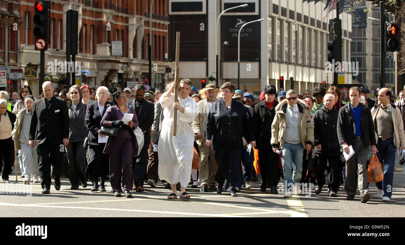 Good Friday procession Stock Photo - Alamy
