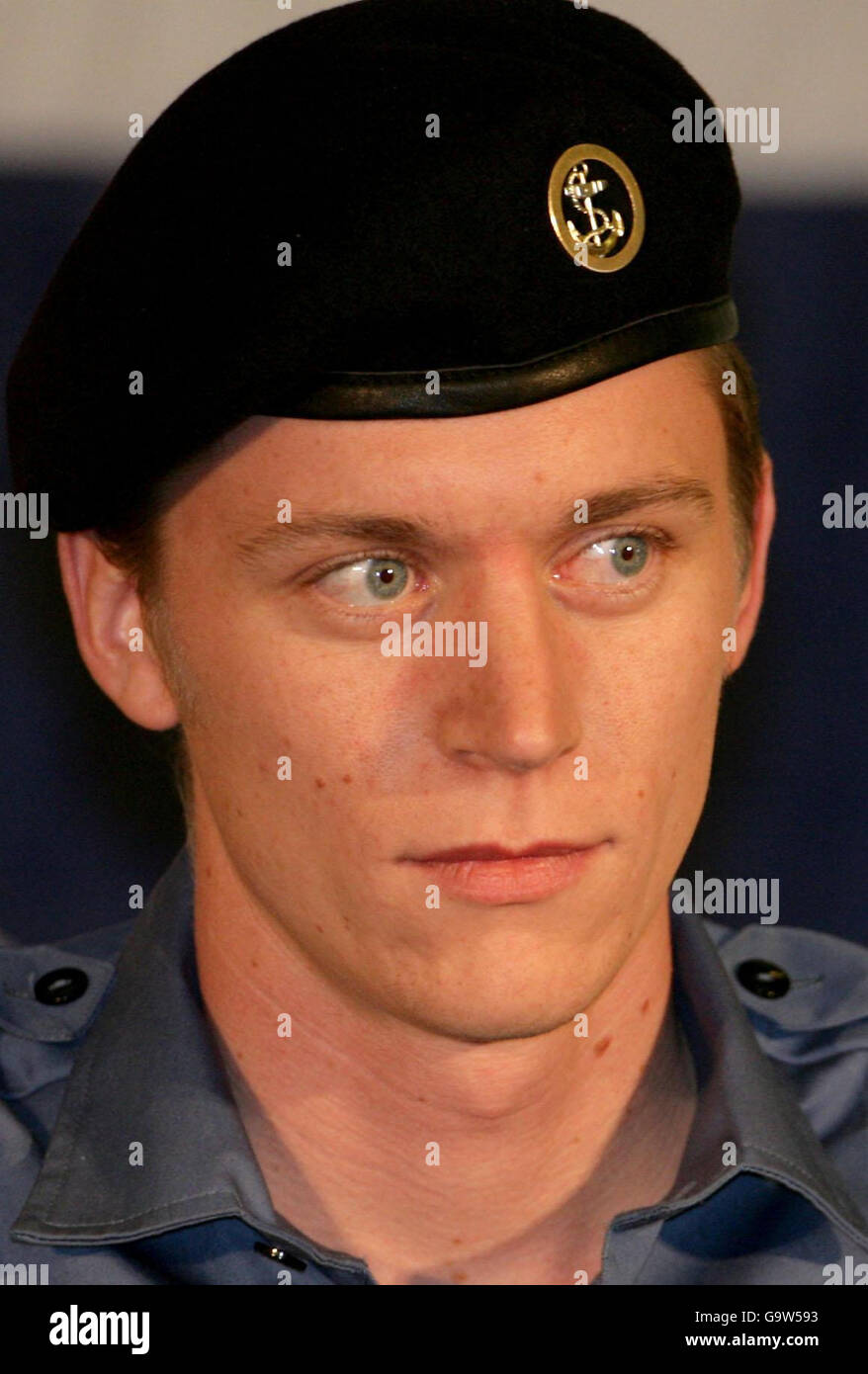 Operator Maintainer Simon Massey during a press conference at the Royal ...