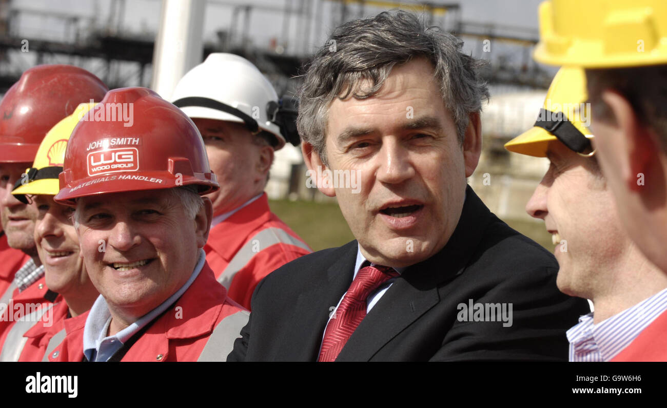 Shell operations announcement Stock Photo - Alamy