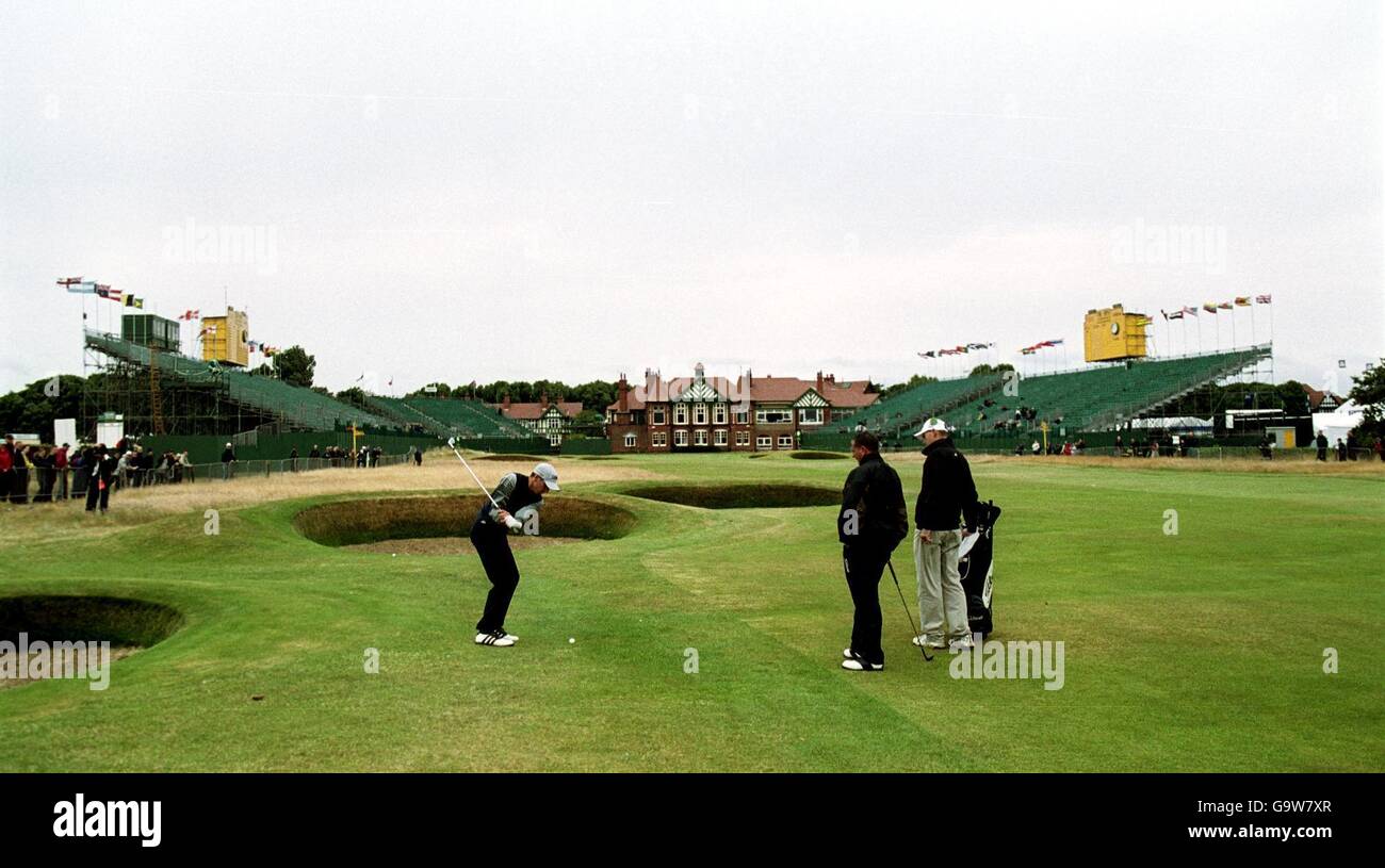 Golf - The Open Championship - Practice Stock Photo - Alamy