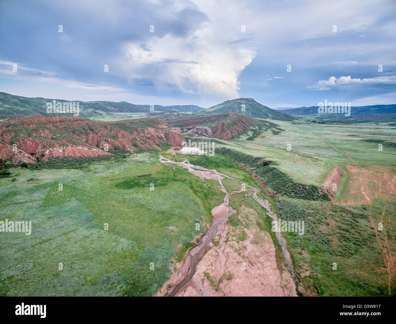 Red Mountain Open Space near Fort Collins, Colorado - early summer ...