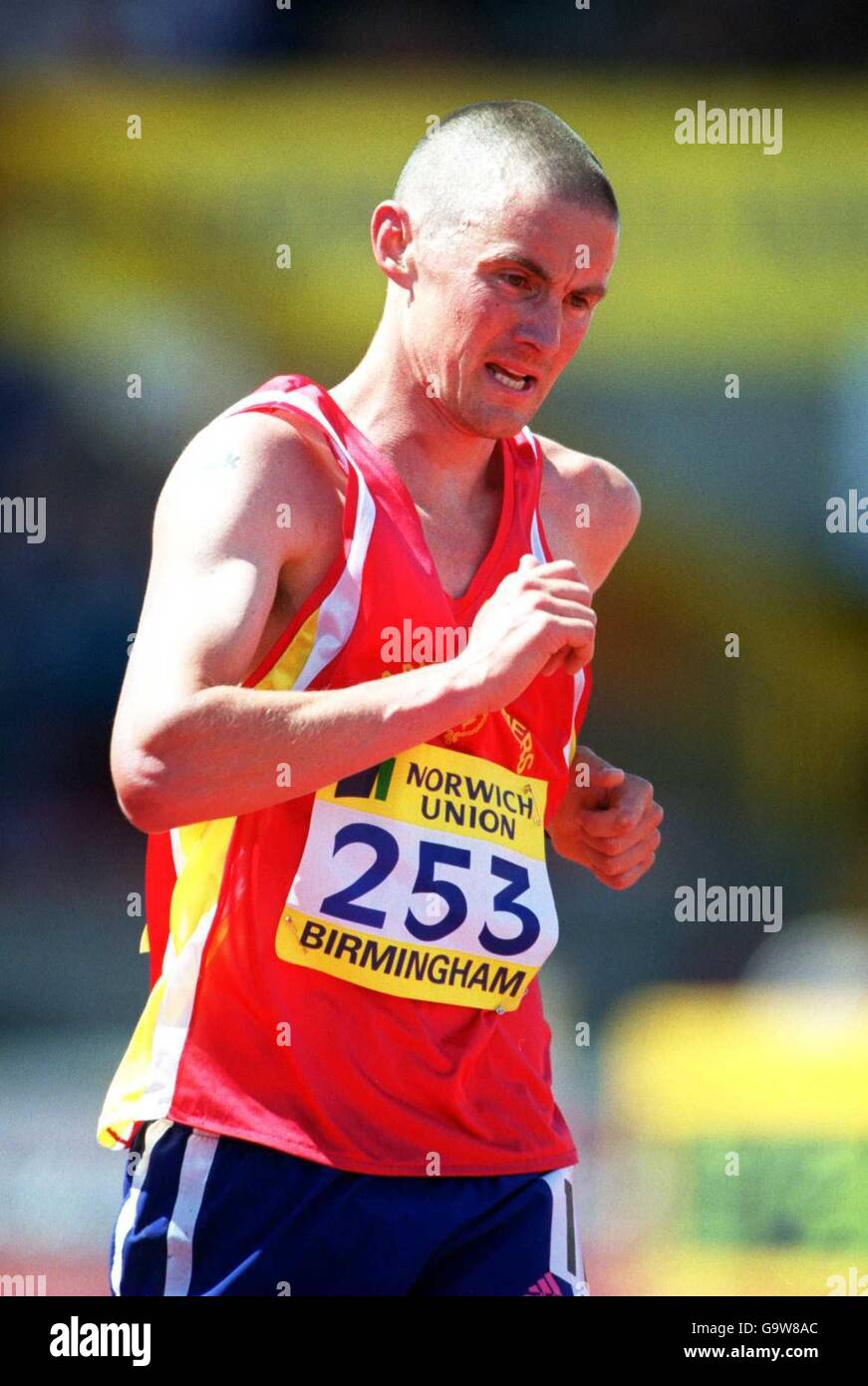 Athletics - Norwich Union World Trials and AAA Championships Stock ...