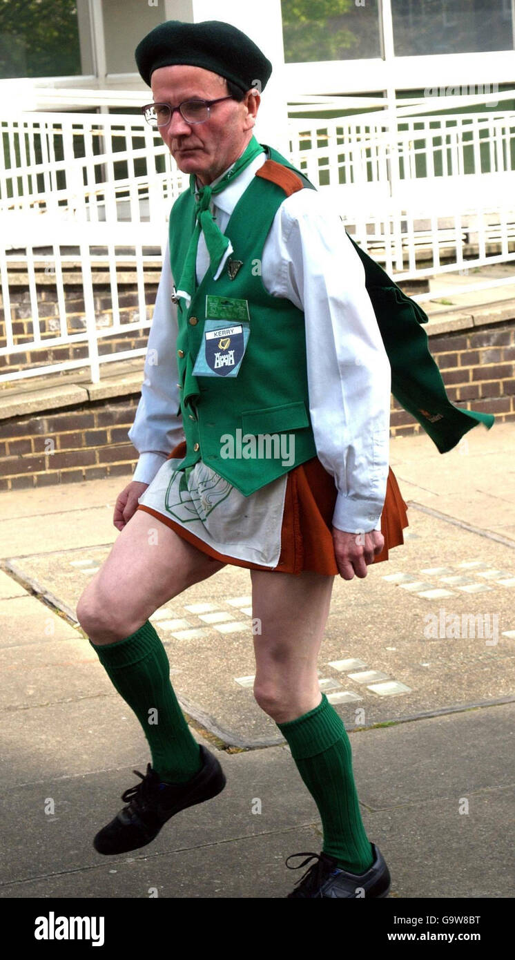 Eccentric former priest Neil Horan reacts outside at Camberwell Green ...