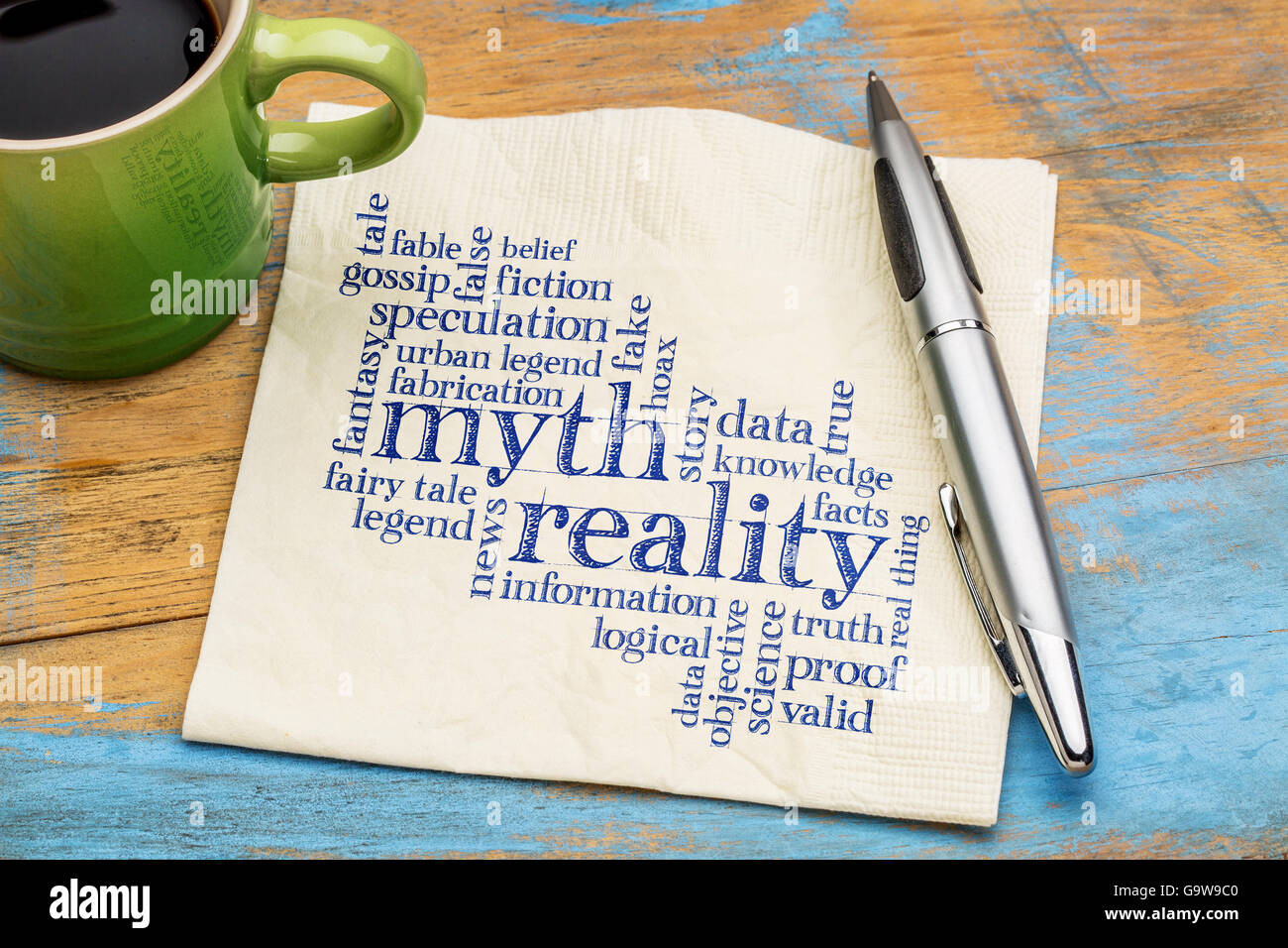 Fantasy versus reality hi-res stock photography and images - Alamy