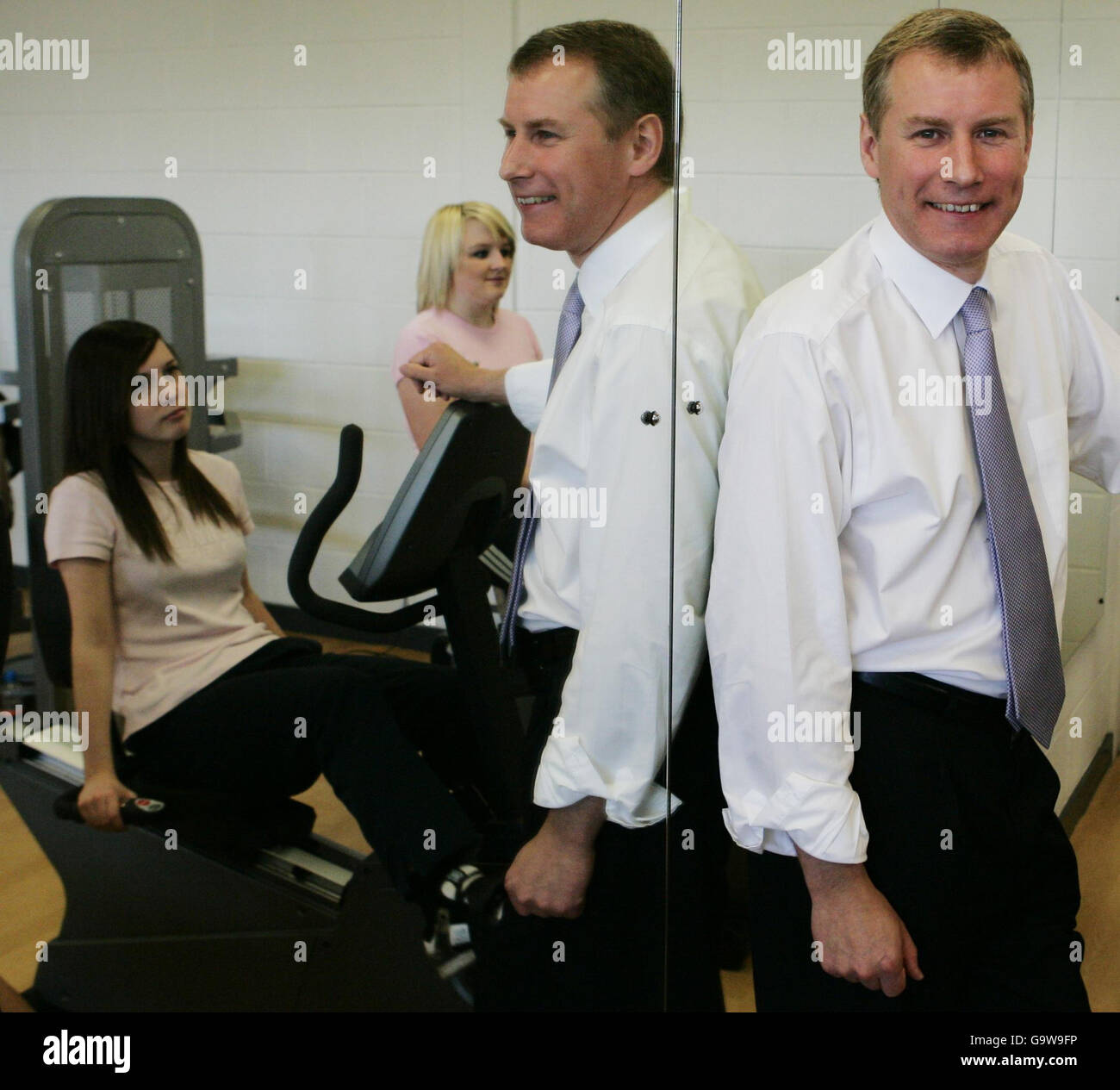 Scottish Liberal Democrat Leader Nicol Stephen during a visit to St ...