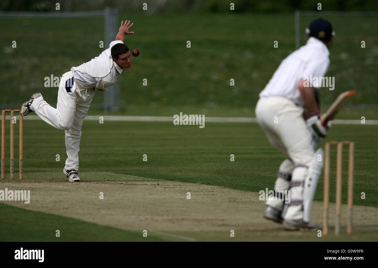 Cricket - Second Eleven Friendly - Essex v Surrey - Garon Park Stock ...