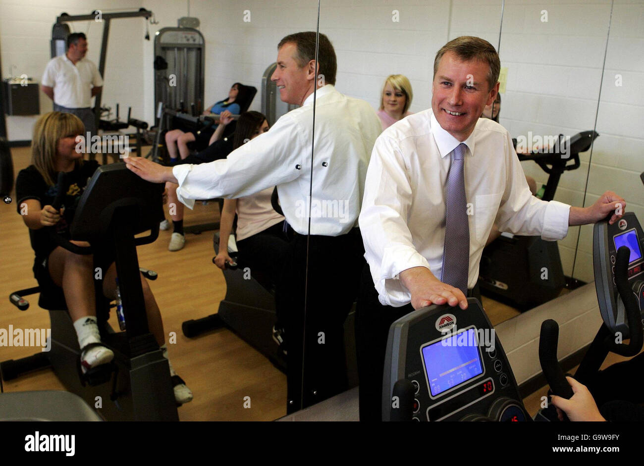Scottish Liberal Democrat Leader Nicol Stephen during a visit to St ...